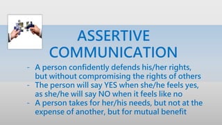 Types of communication in conflicts | PPT