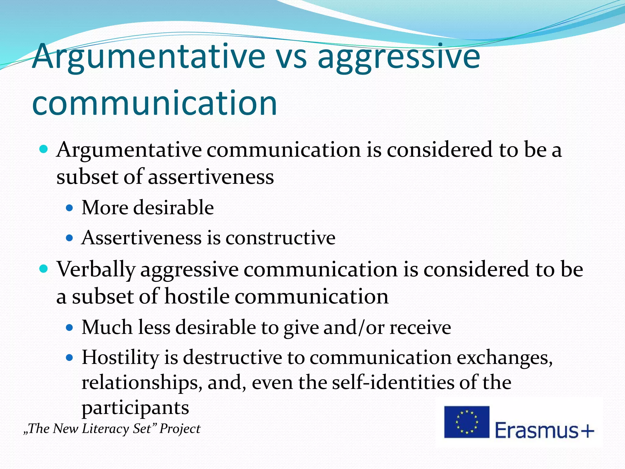 Argumentative communication | PDF