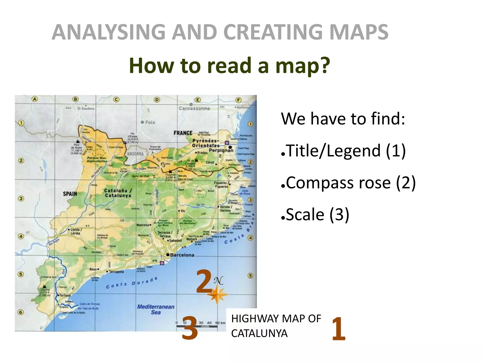 Analysing and creating maps | PPT
