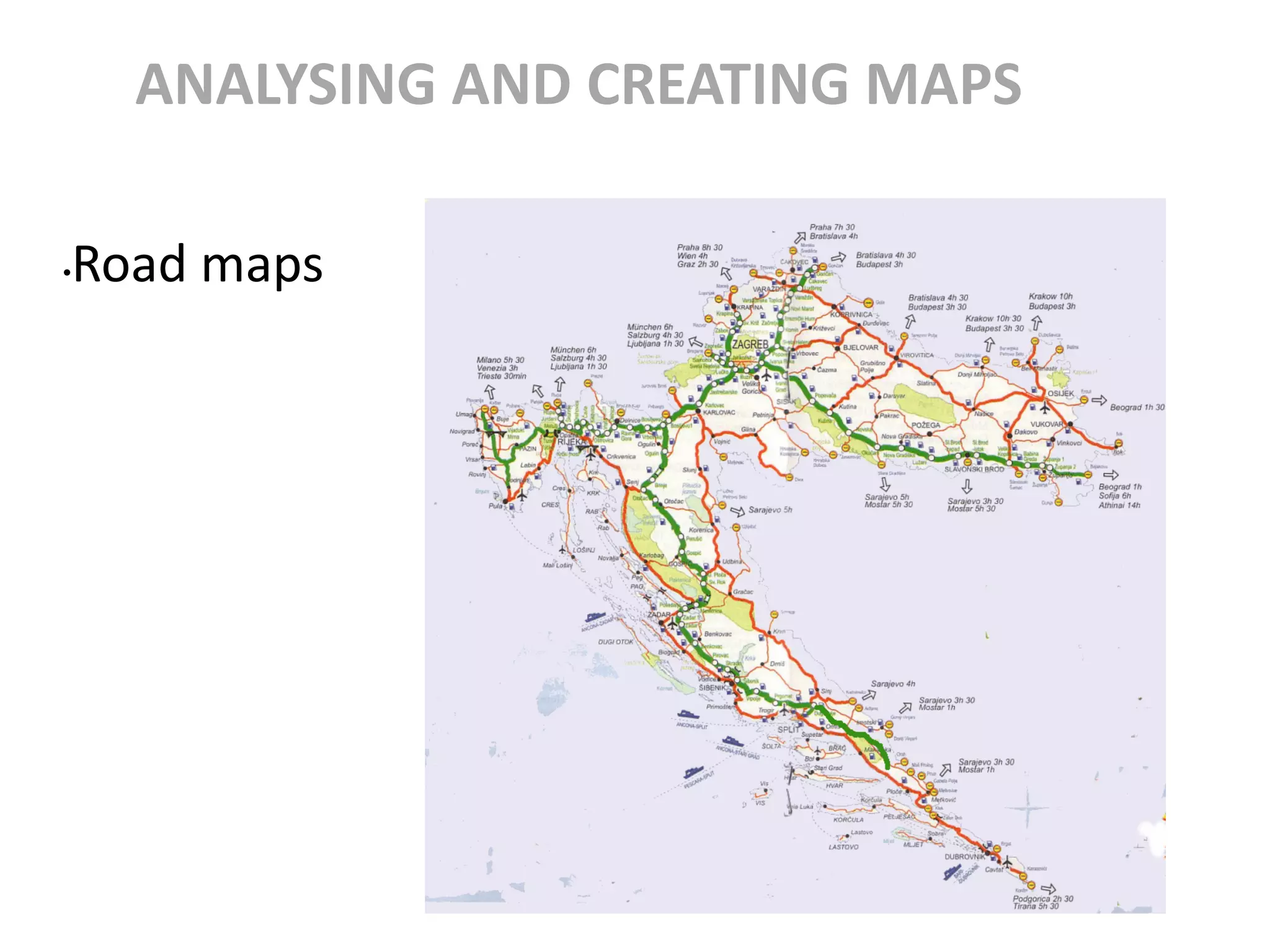 Analysing and creating maps | PPT