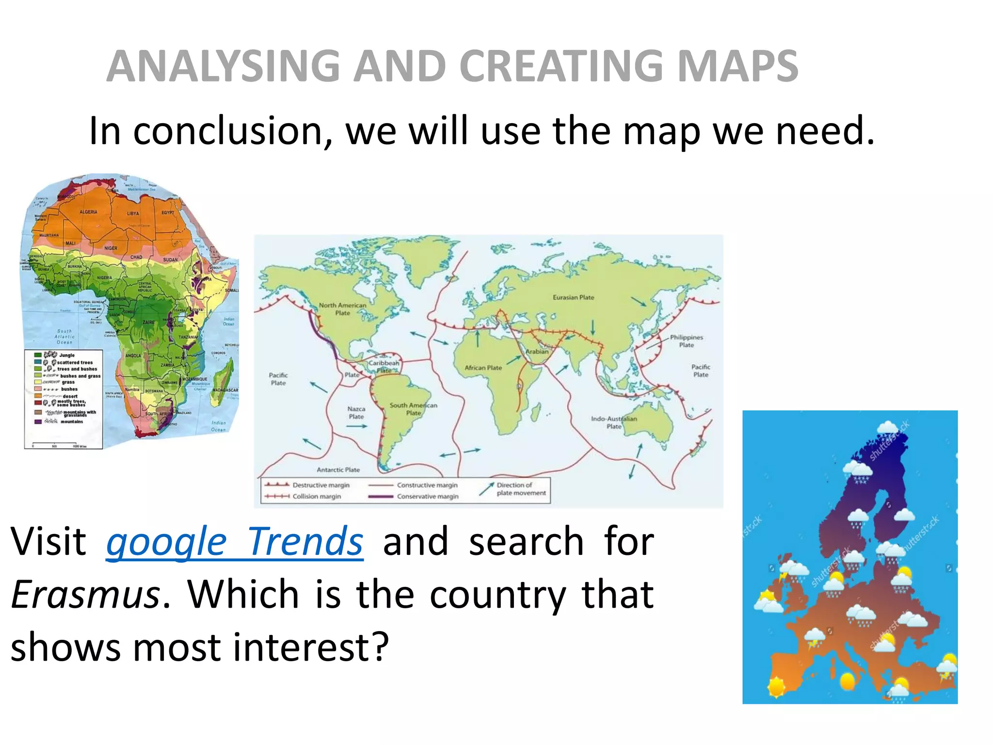 Analysing and creating maps | PPT | Free Download