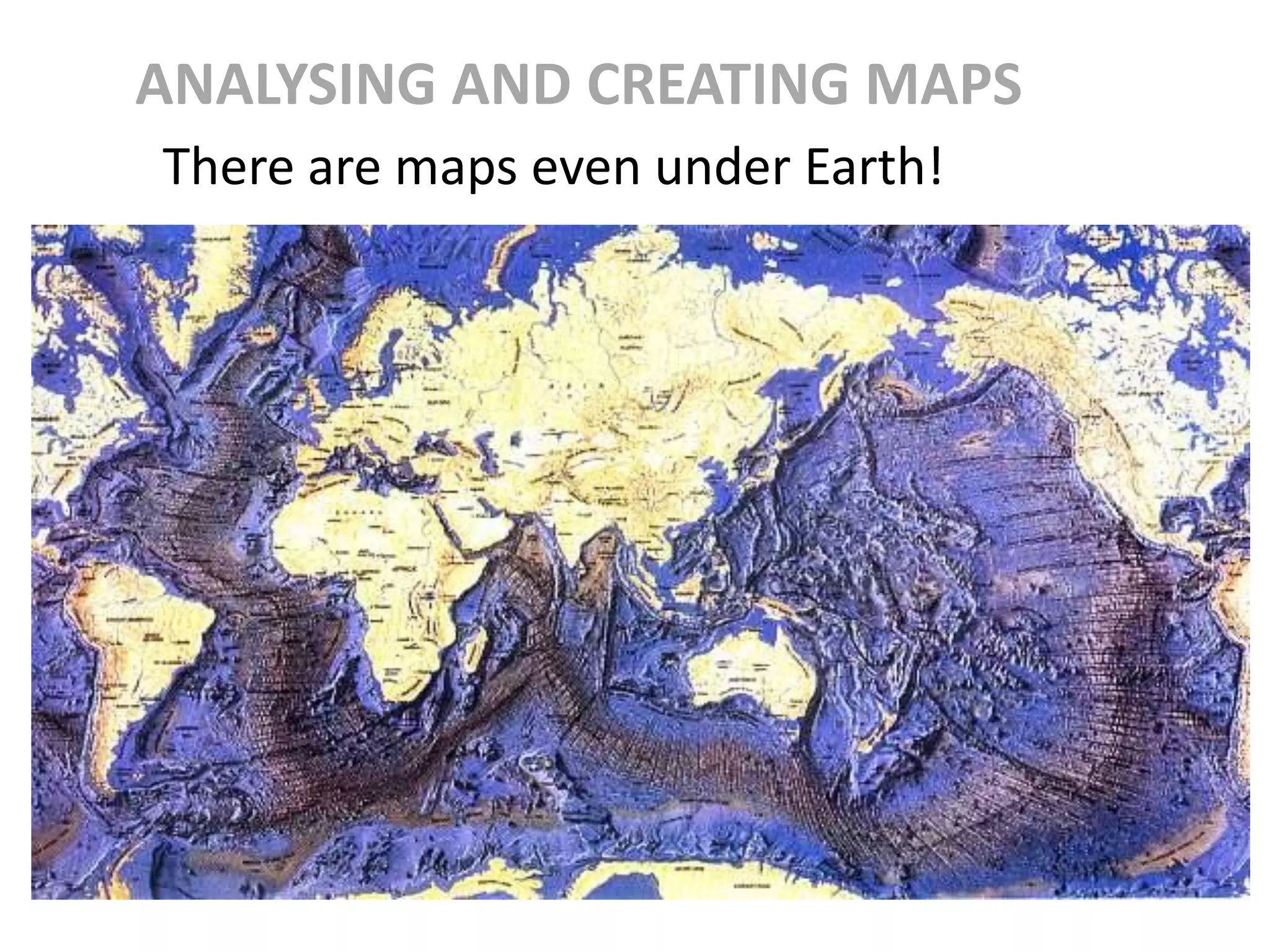 Analysing and creating maps | PPT