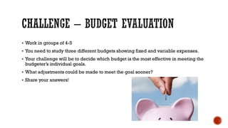 Making a budget | PDF