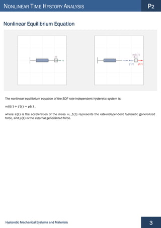 SDF Hysteretic System 1 - Analytical Vaiana Rosati Model | PDF