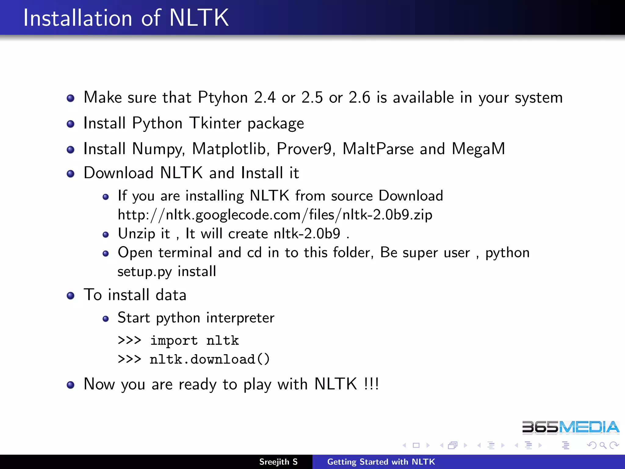 Introduction to NLTK | PDF