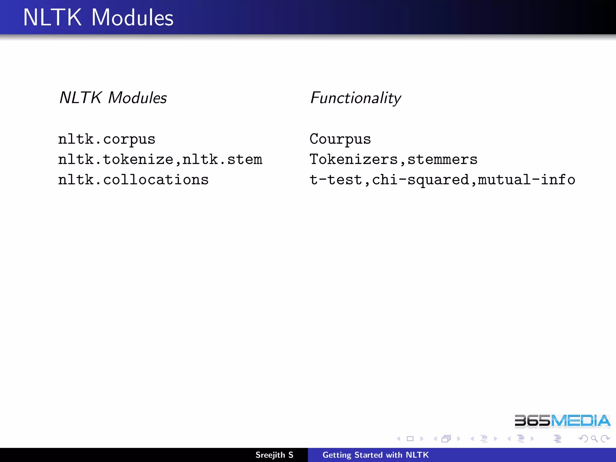 Introduction to NLTK | PDF