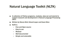 NLTK | PPTX