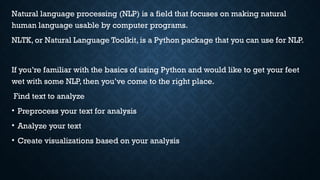 Natural Language processing using nltk.pptx