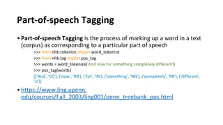 Nltk:a tool for_nlp - py_con-dhaka-2014 | PPT