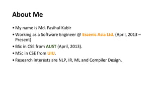 Nltk:a tool for_nlp - py_con-dhaka-2014 | PPT