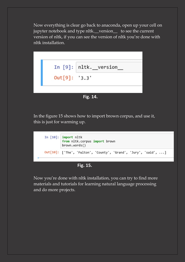 Nltk installation guide | PDF