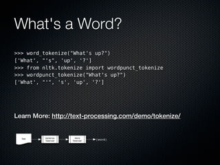 NLTK in 20 minutes | KEY