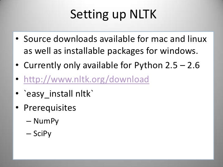 Nltk - Boston Text Analytics