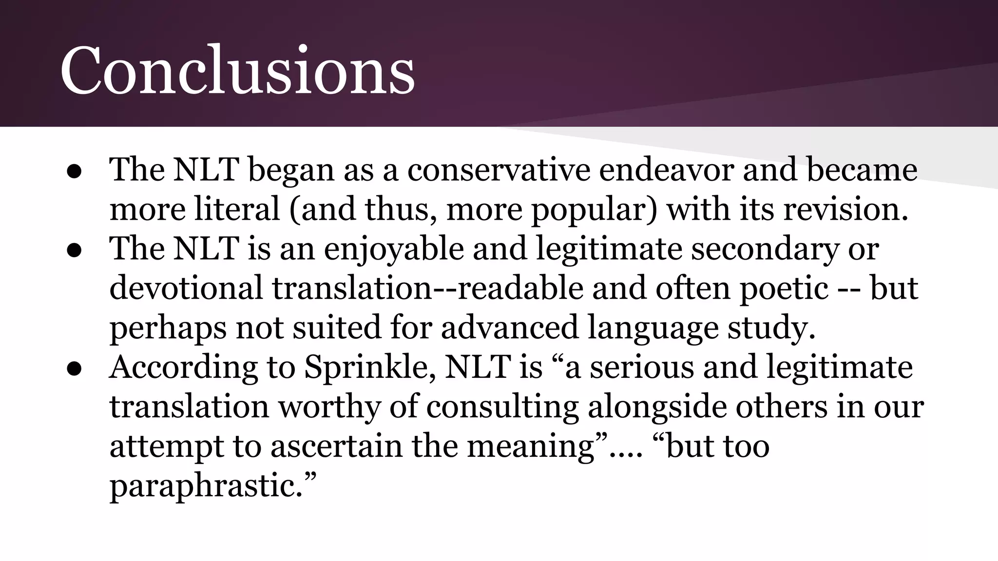 NLT Presentation--Hillary | PDF