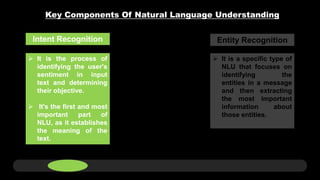 Natural language understanding of chatbots | PPTX