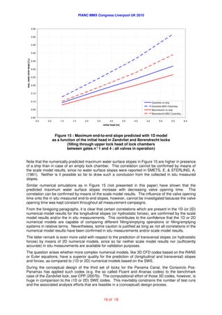 Pianc hawser force for lock case study | PDF
