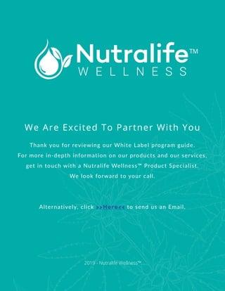 Nutralife Labs White Label Guide | PDF