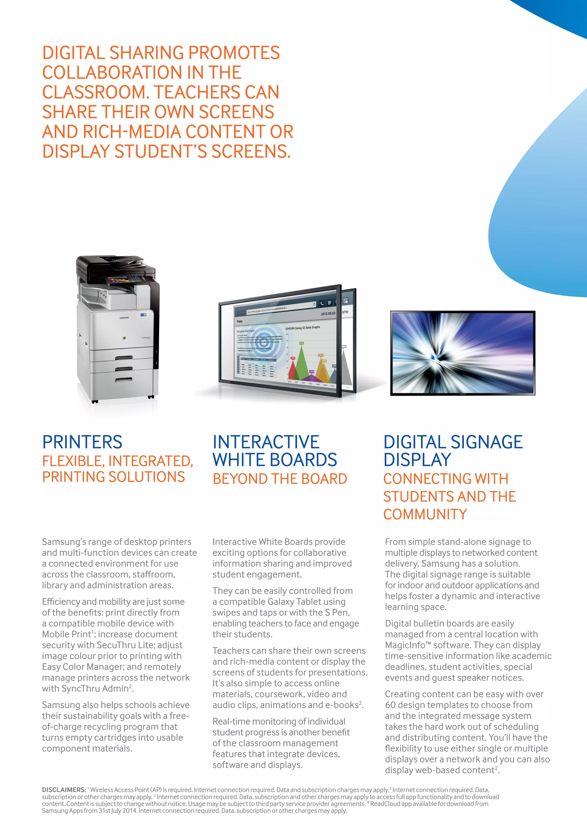 Samsung and Education brochure | PDF