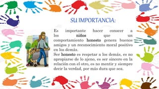Cinco valores mas_importantes_para_los_ninos_educ._en_valores | PPTX