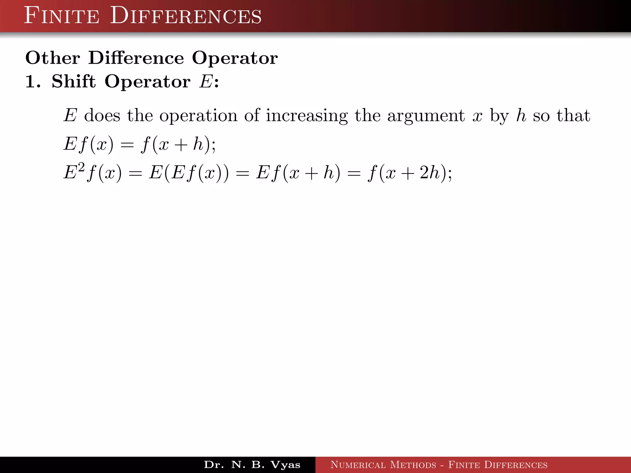 Interpolation with Finite differences | PDF | Technology & Computing