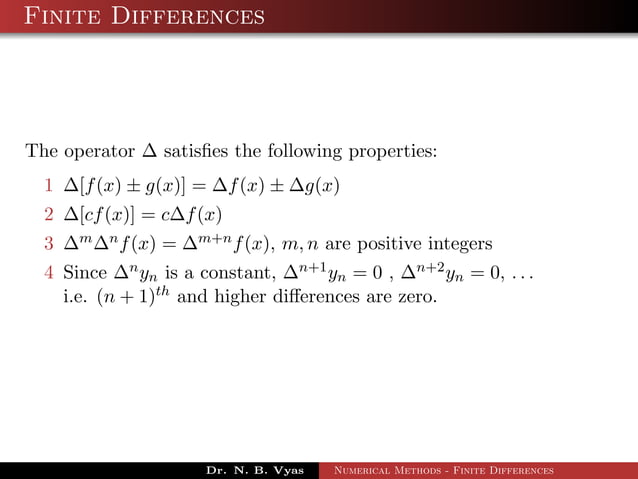 Interpolation with Finite differences | PDF | Technology & Computing