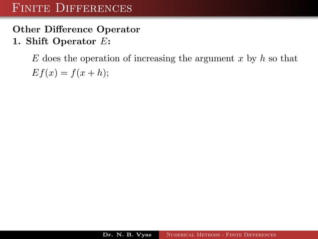 Interpolation with Finite differences | PDF | Technology & Computing