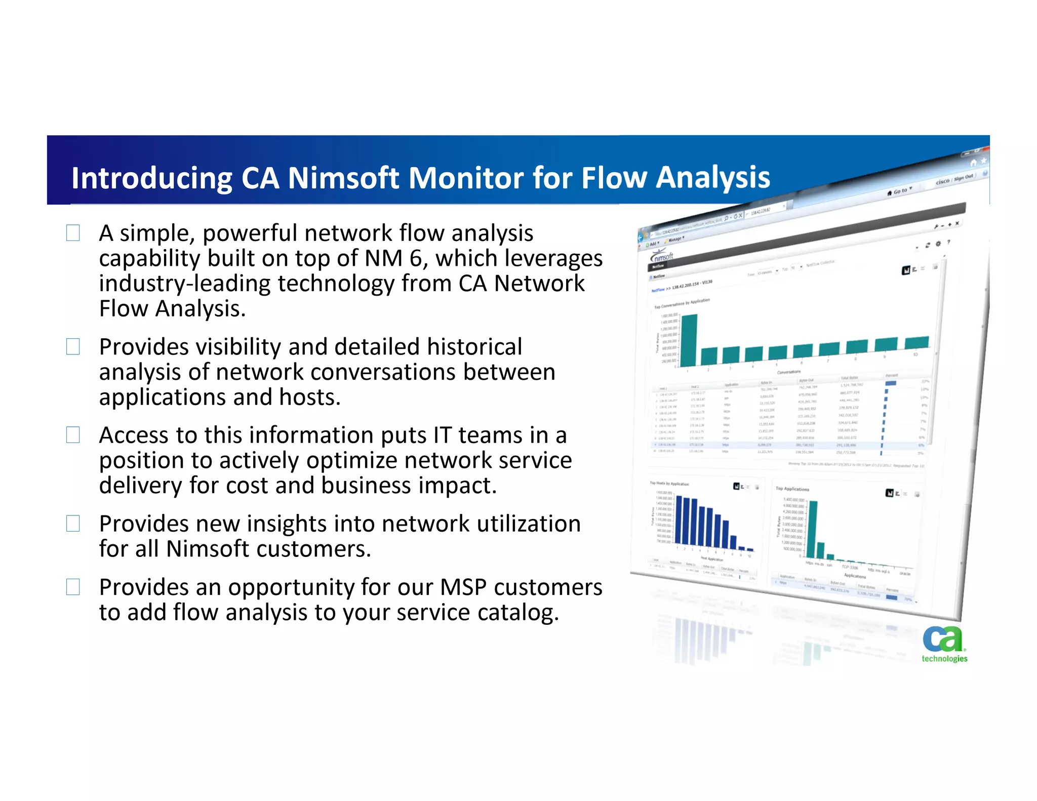 Introducing CA Nimsoft Monitor 6 - Webcast | PPT