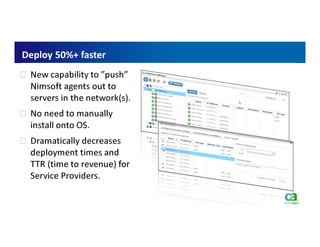 Introducing CA Nimsoft Monitor 6 - Webcast | PPT