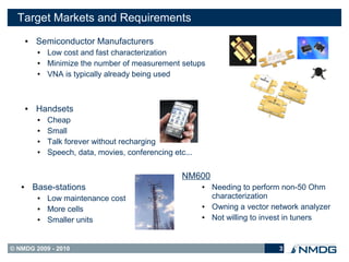 FSLP Presentation: Fast Source- and Load-Pull using your VNA at its ...