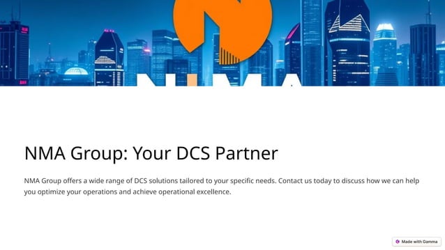 Revolutionizing Industrial Automation DCS (Distributed Control System ...