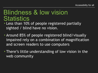 Accessibility for all | PPT