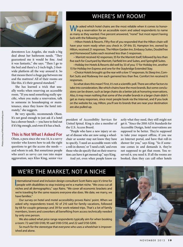 How to Find an Accessible Hotel - from New Mobility Magazine | PDF