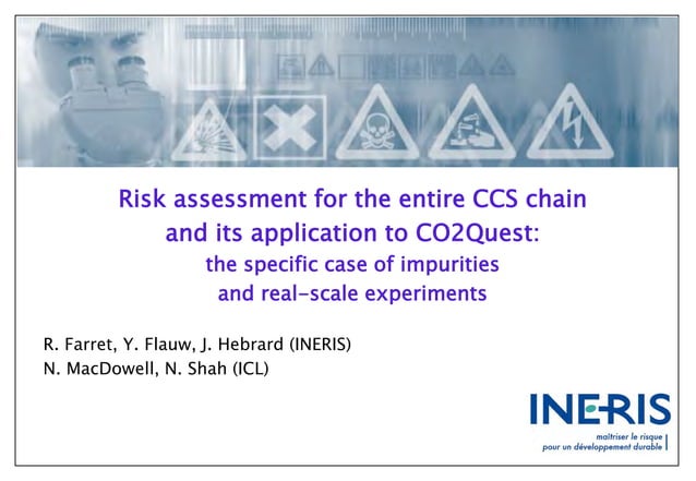 Risk assessment for the entire CCS chain and its application to ...