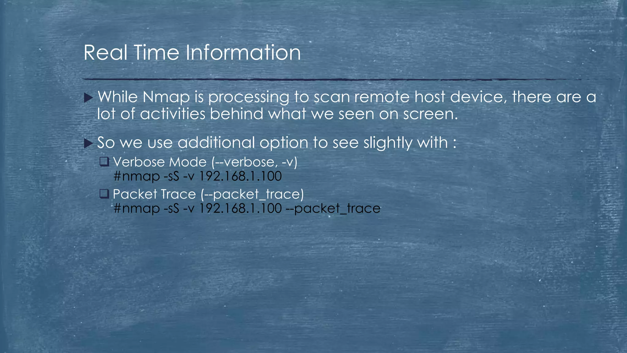 Understanding NMAP | PPTX