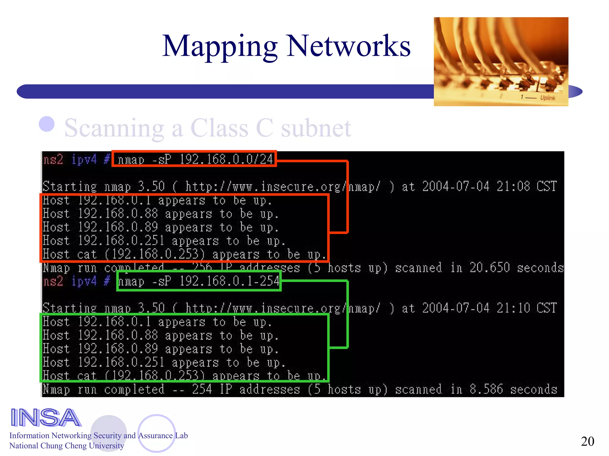 Nmap(network mapping) | PPT | Free Download