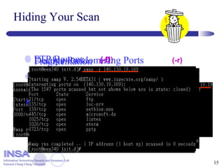 Nmap(network mapping) | PPT