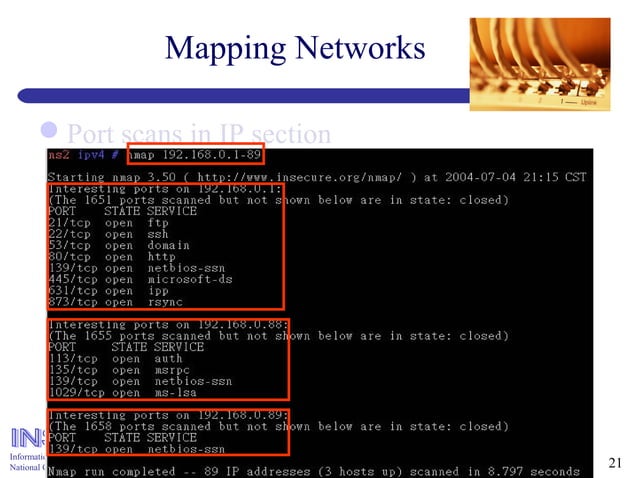 Nmap(network mapping) | PPT