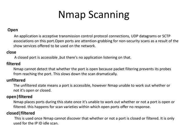 Nmap | PPTX