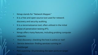 what is network mapper tool, how we can use it for ip address scanning ...
