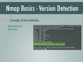 Nmap basics | PDF