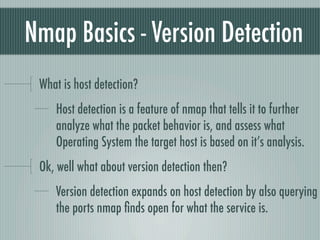 Nmap Basics | PDF