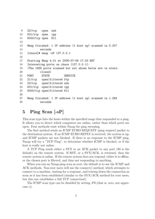 Nmap tutorial | PDF