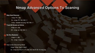 Nmap is a network scanner created by Gordon Lyon | PPT