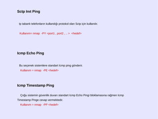 Nmap bölüm2 | PPT