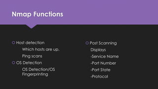 Nmap | Network Mapping | Null Bhopal Chapter | PPT
