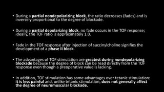 Neuromuscular Monitoring | PPTX