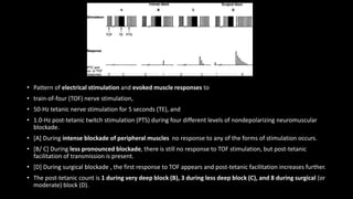 Neuromuscular Monitoring | PPTX
