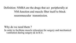 NMB and Skeletal Muscle relaxant.pptx