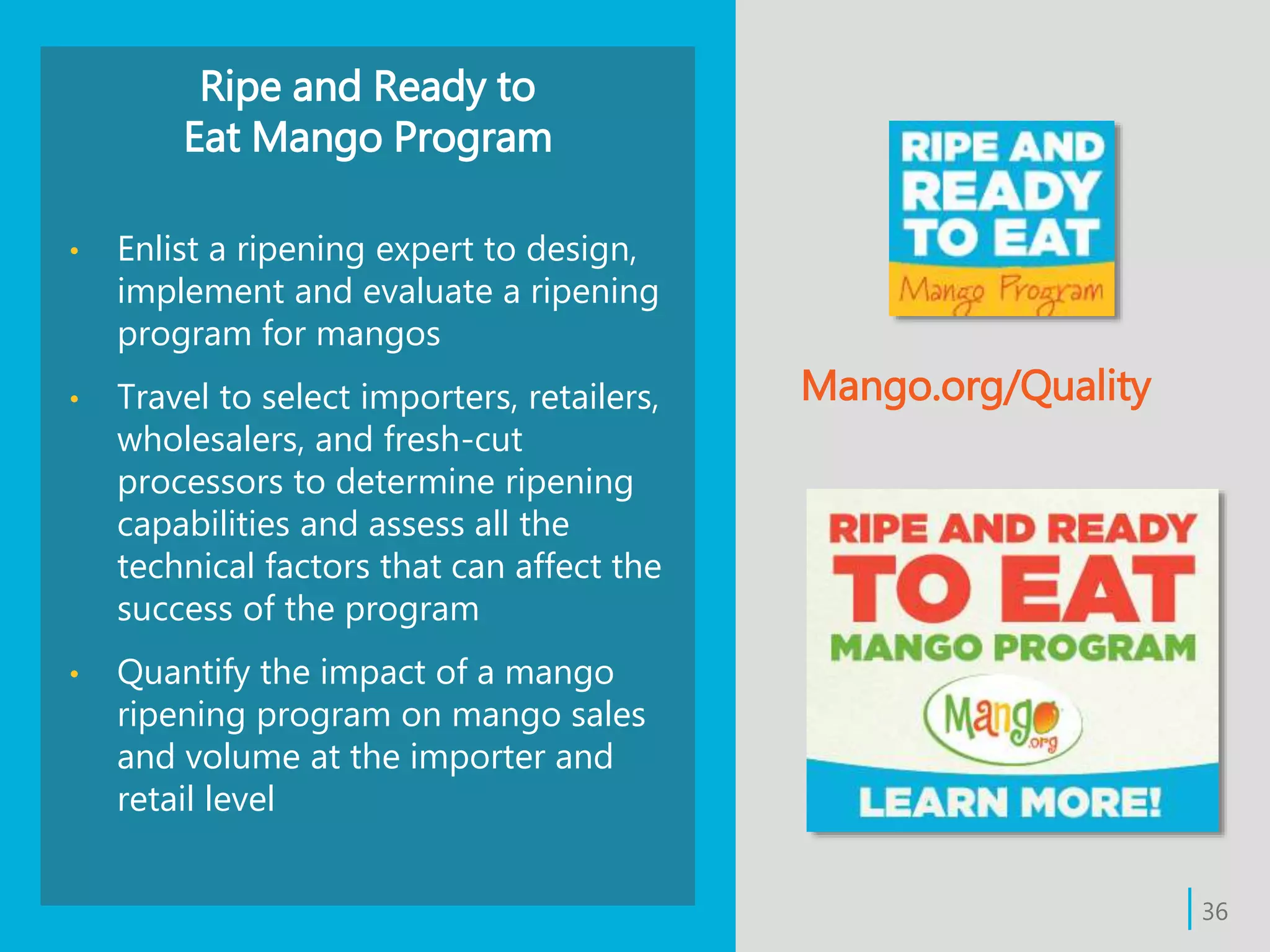 National Mango Board 2016 Programs | PPT