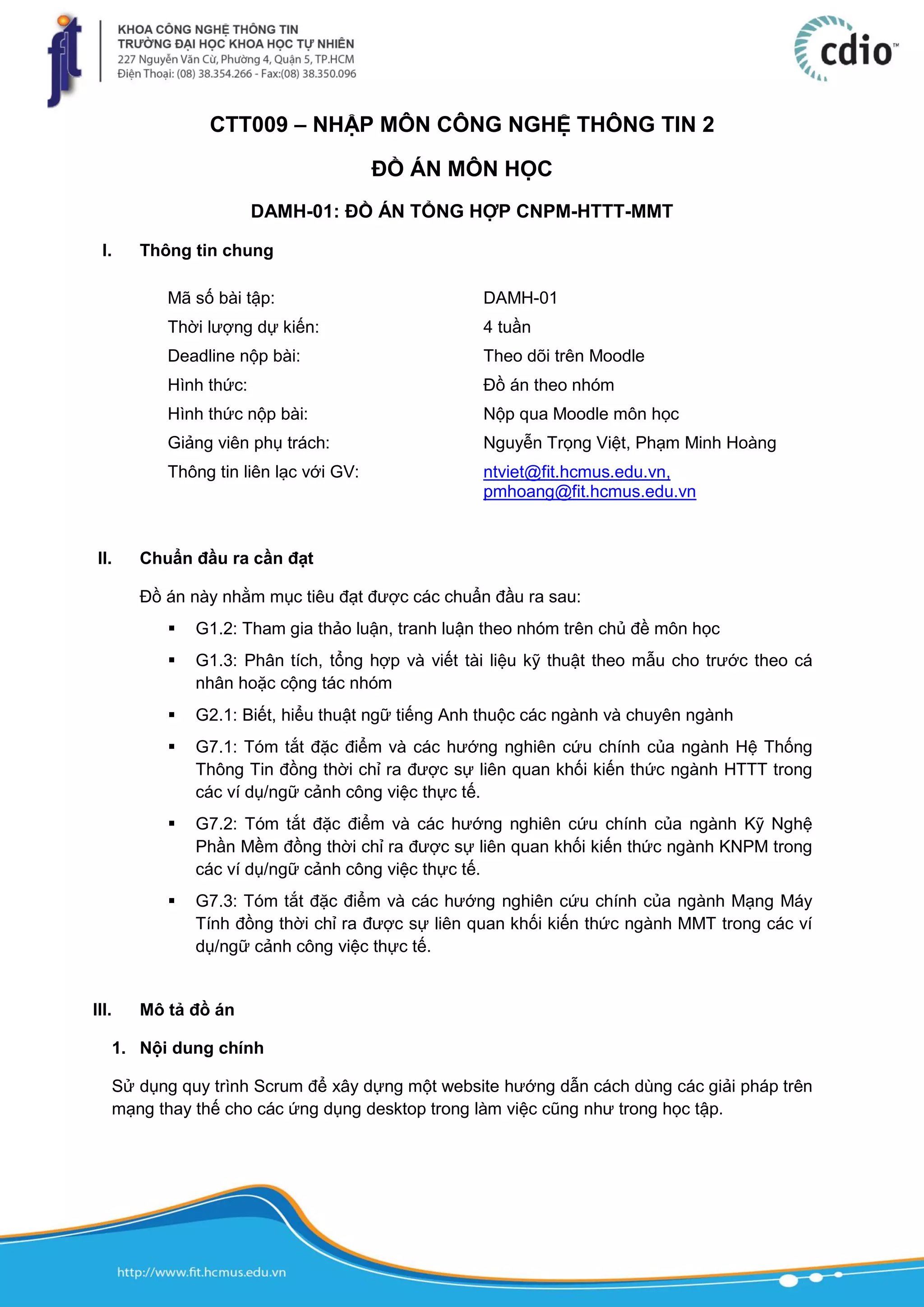 @Nmcntt2 do an#1-ntviet-pmhoang | PDF